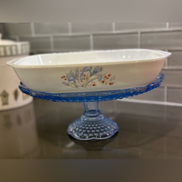 Pyrex | Kitchen | Pyrex England Blue Irish Baking Dish Casserole 1x9x2 ...